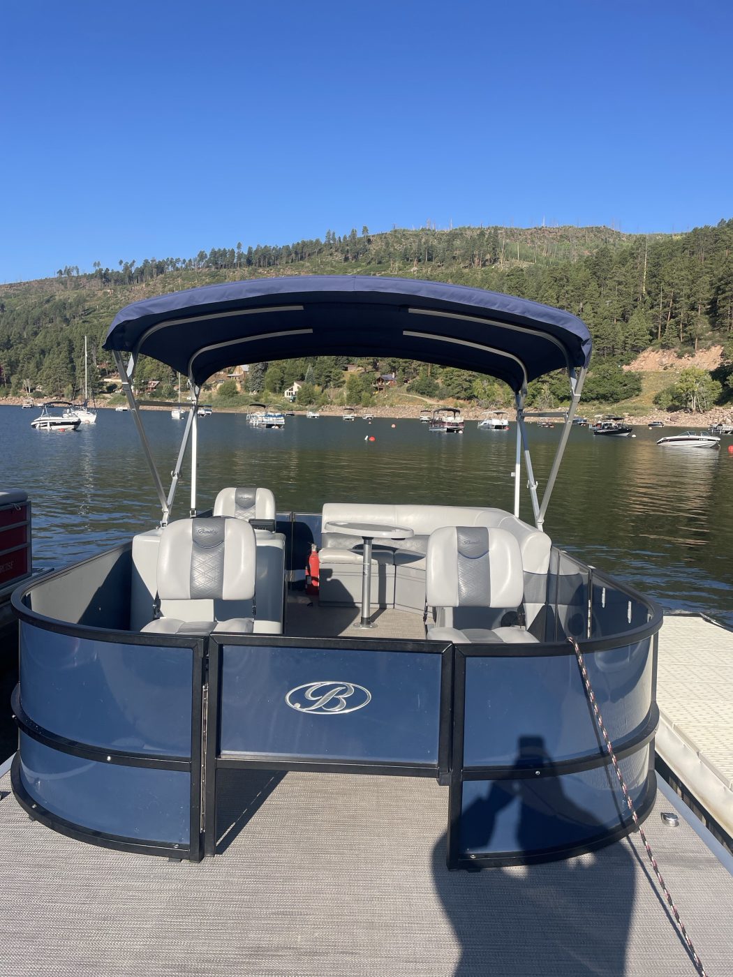 Pontoon Boat - 8 Person | Vallecito Marina and Yacht Club